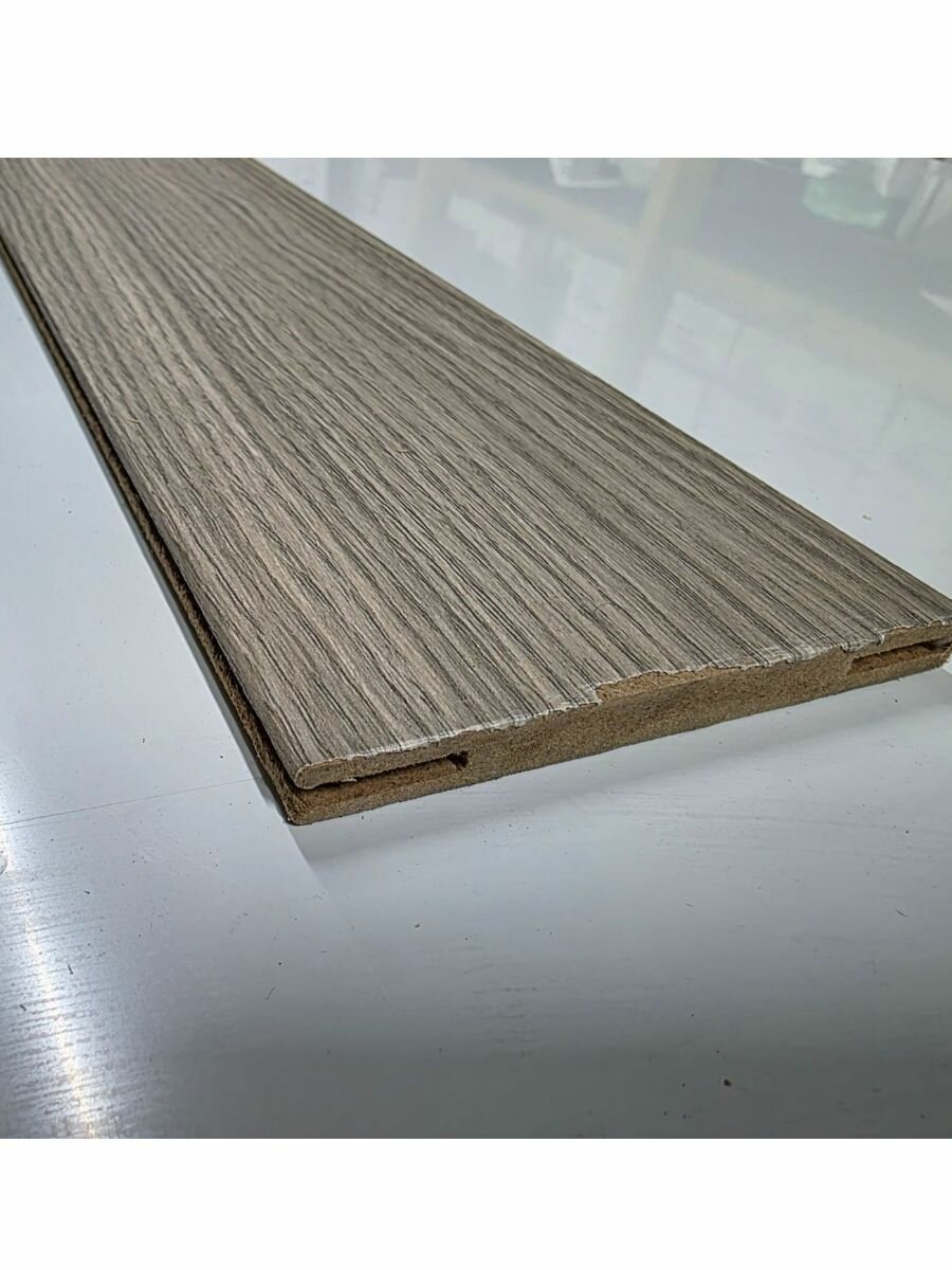 Добор телескопический дверной , Экошпон, Дуб дымчатый, 150х2070 мм