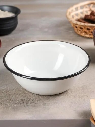 IKEA Салатник 800 мл 1 шт белый