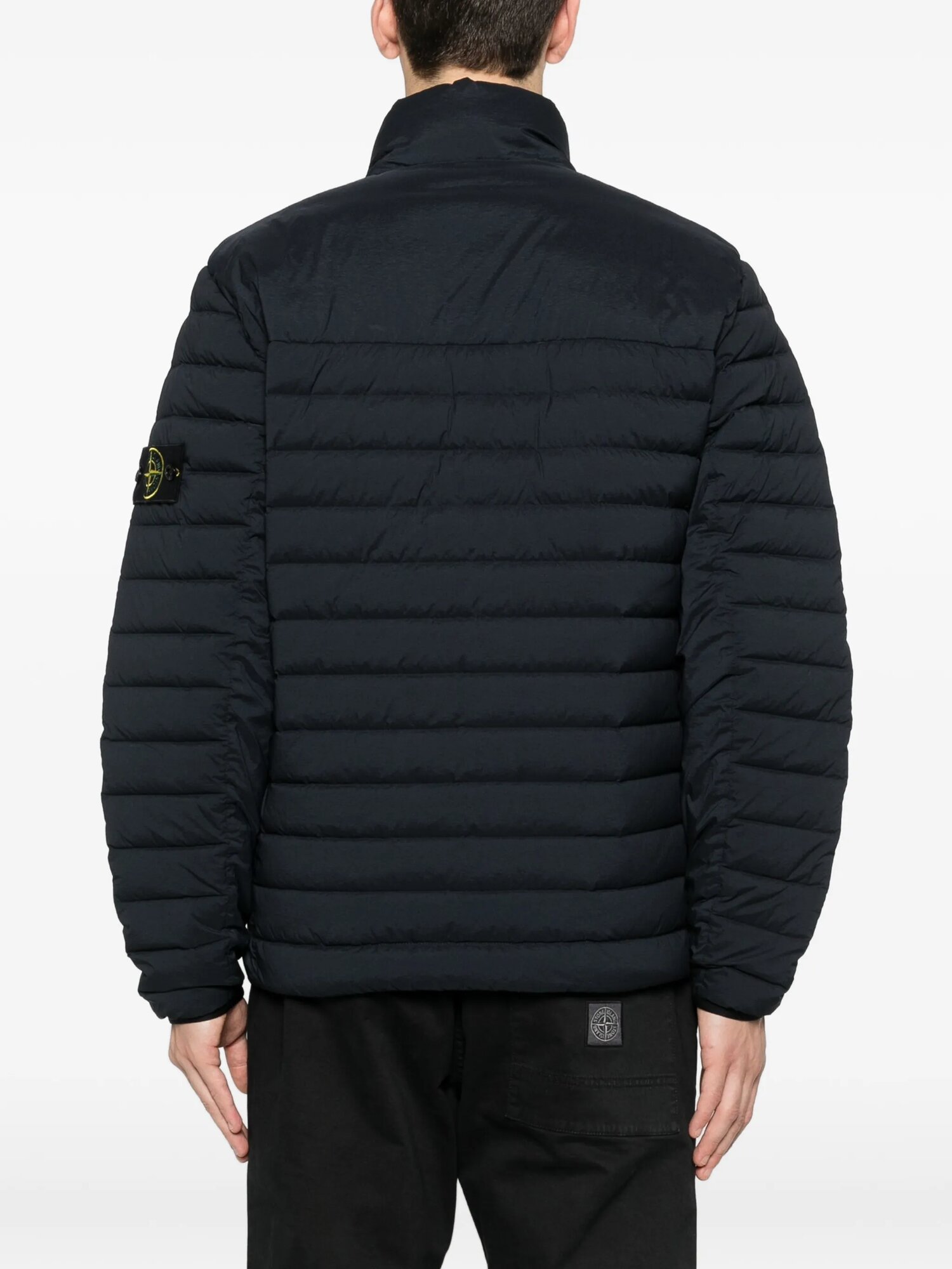 Куртка Stone Island Zip-fastening quilted jacket, размер 2XL, blue — фото 1