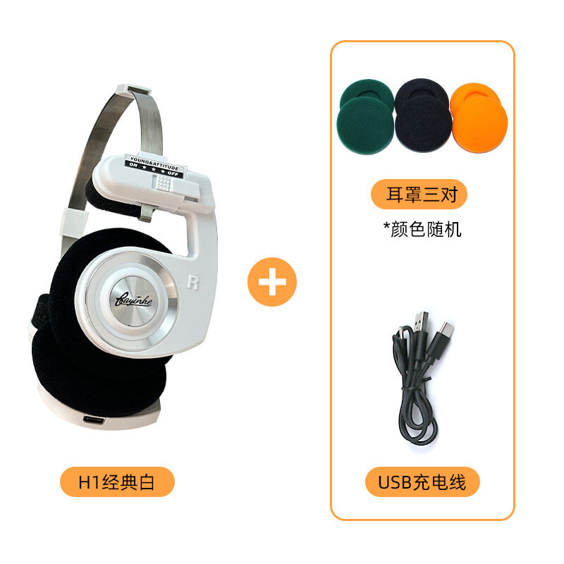 Беспроводная гарнитура BAYIN BOX H1PRO с Bluetooth, поролоновые наушники, длительное время работы от батареи, модная уличная фотография, новинка для кросс-граничной торговли