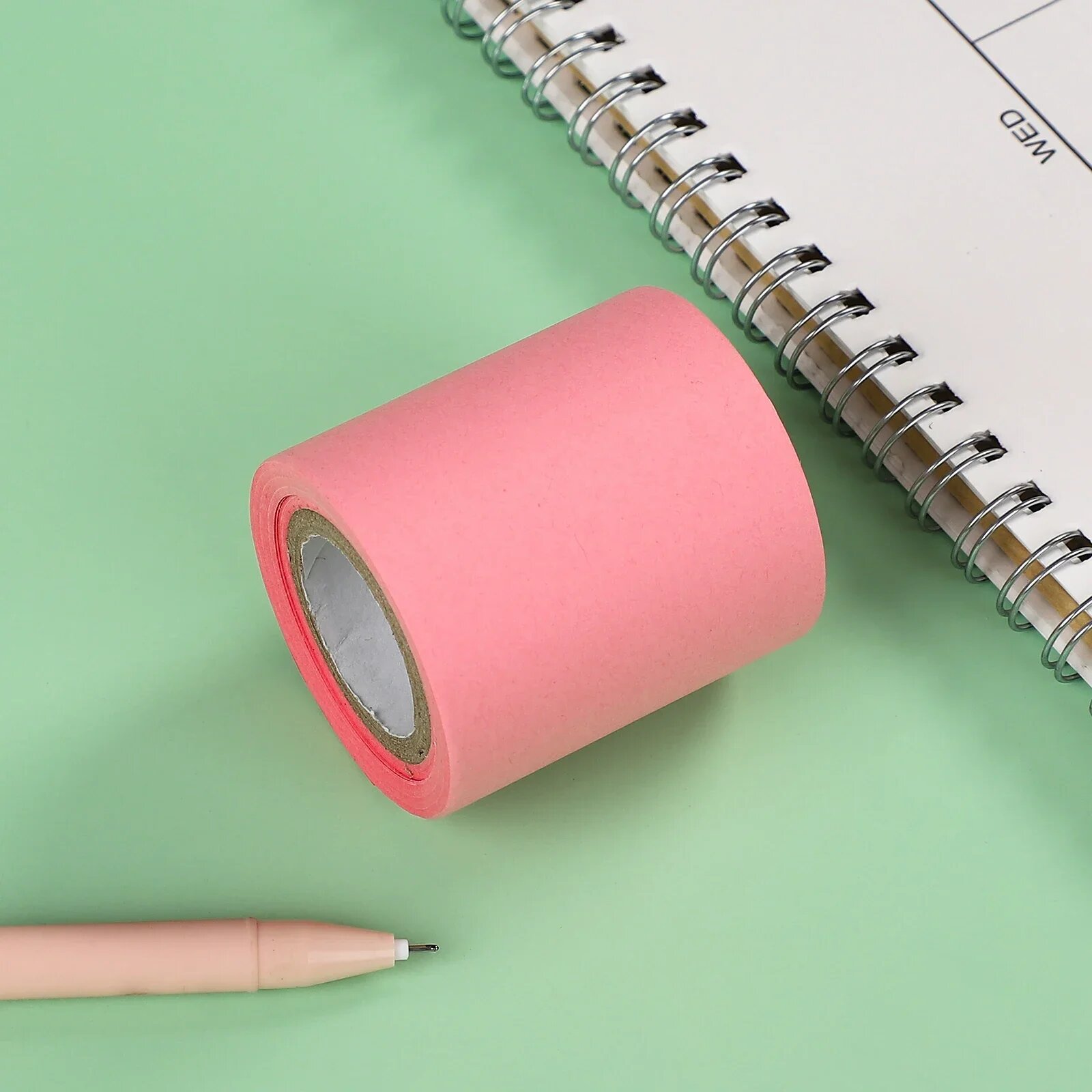 Роликовые стикеры для заметок Jianwu, Pink roll