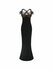 Платье Draped tulle maxi dress