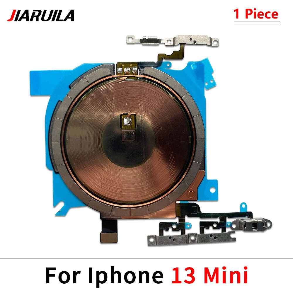 Беспроводная зарядная чип-панель (чип-котушка) для iPhone 16 15 14 13 12 11 Pro Max Plus For 13 Mini