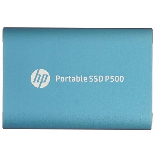 Внешний SSD 1Tb HP External P500 Series (1F5P6AA) синий USB 3.2