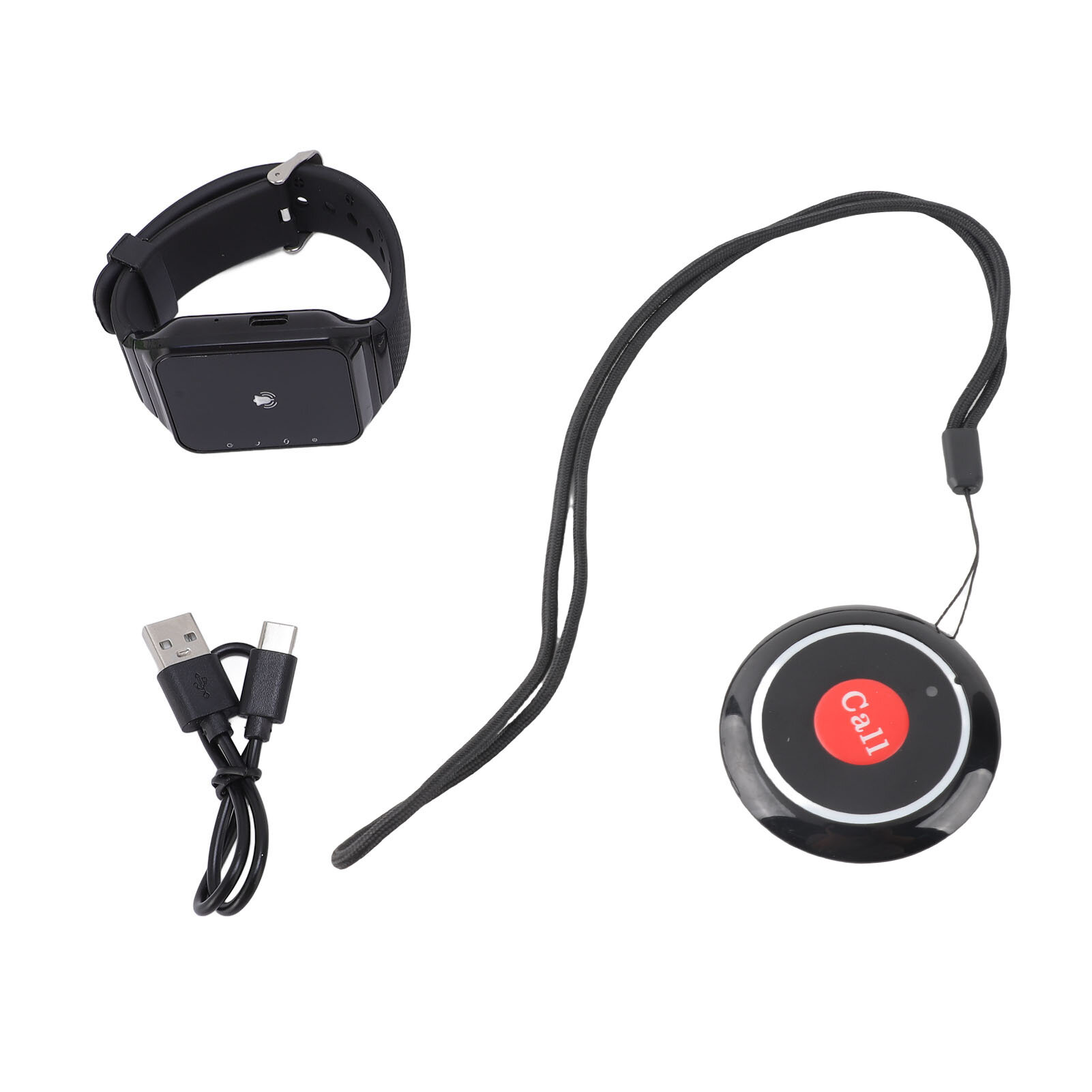 Беспроводная система связи: часы-приемник, ключ-передатчик, радиочастотный пейджер для дома, ресторана, завода.