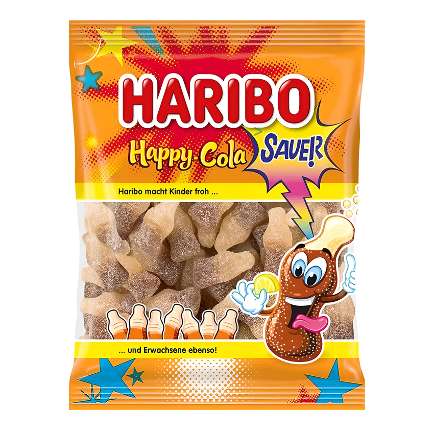 Haribo мармелад жевательный веселая кола 175 гр