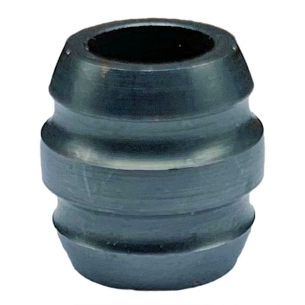 Подвеска-нож из бронзы с паракордом, Черный