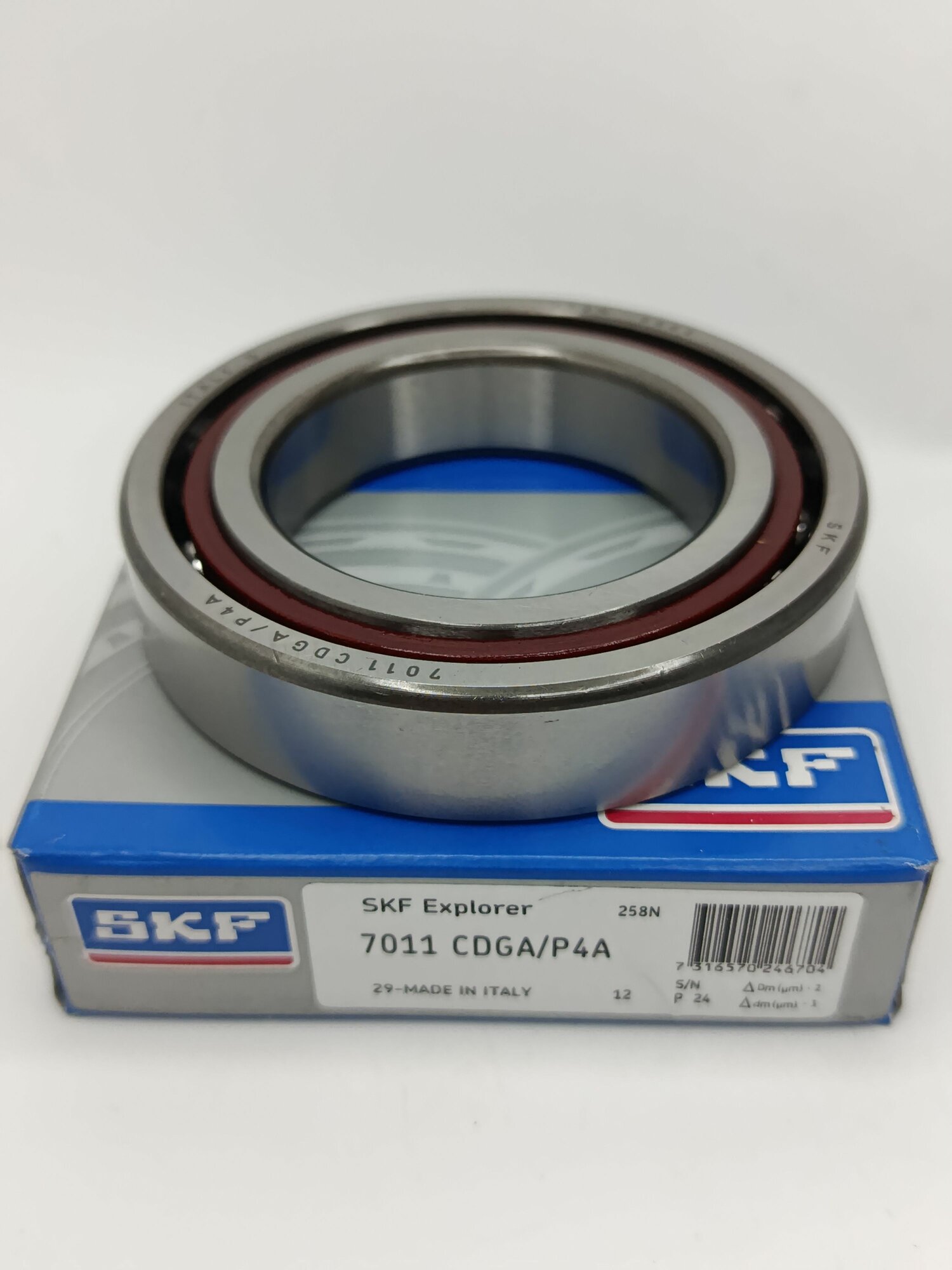 7011 CDGA/P4A (55*90*18) Прецизионный высокоточный подшипник SKF