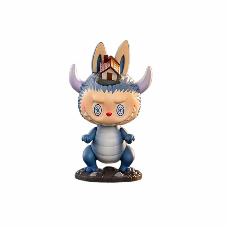 POP MART LABUBU THE MONSTERS Elf Monsters Collection Милый слепой бокс, Унисекс, Confirmed-Small Hidden-Underground Beast (Open)