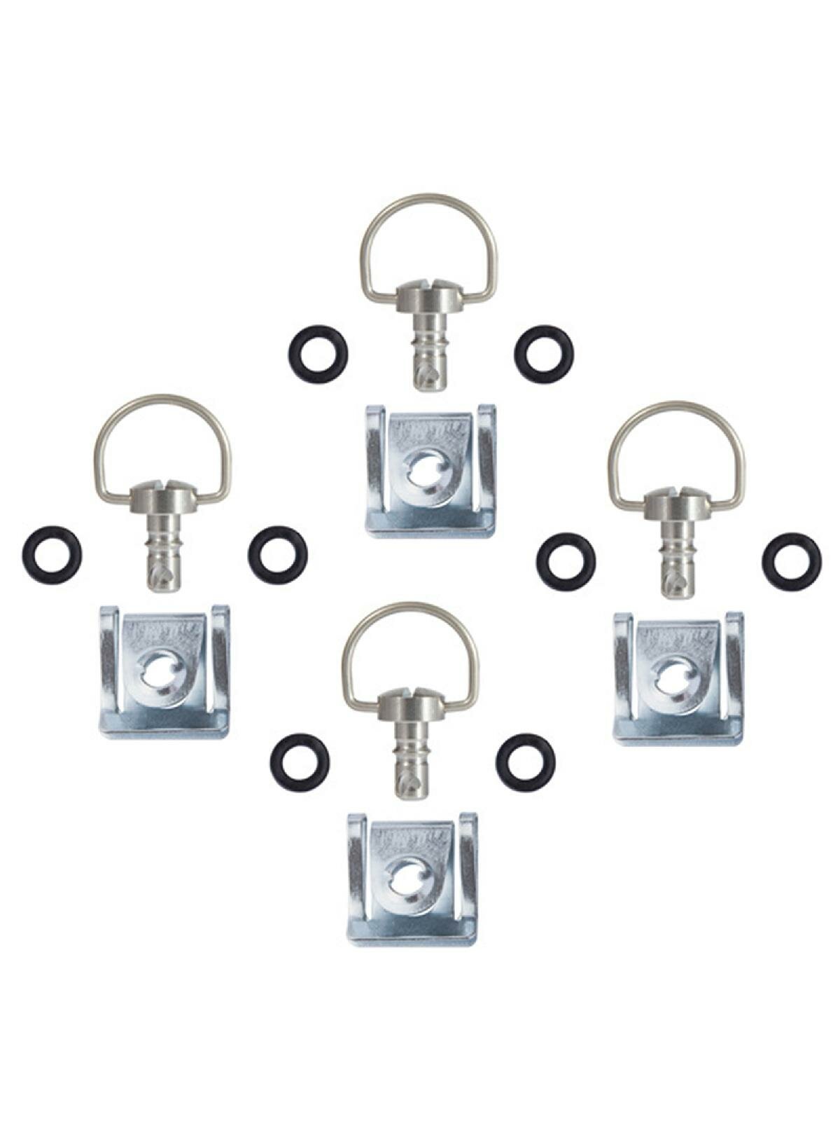 14 мм 19 мм Быстроразъемный крепеж обтекателя для мотоциклов 1/4 D-образные кольца Универсально