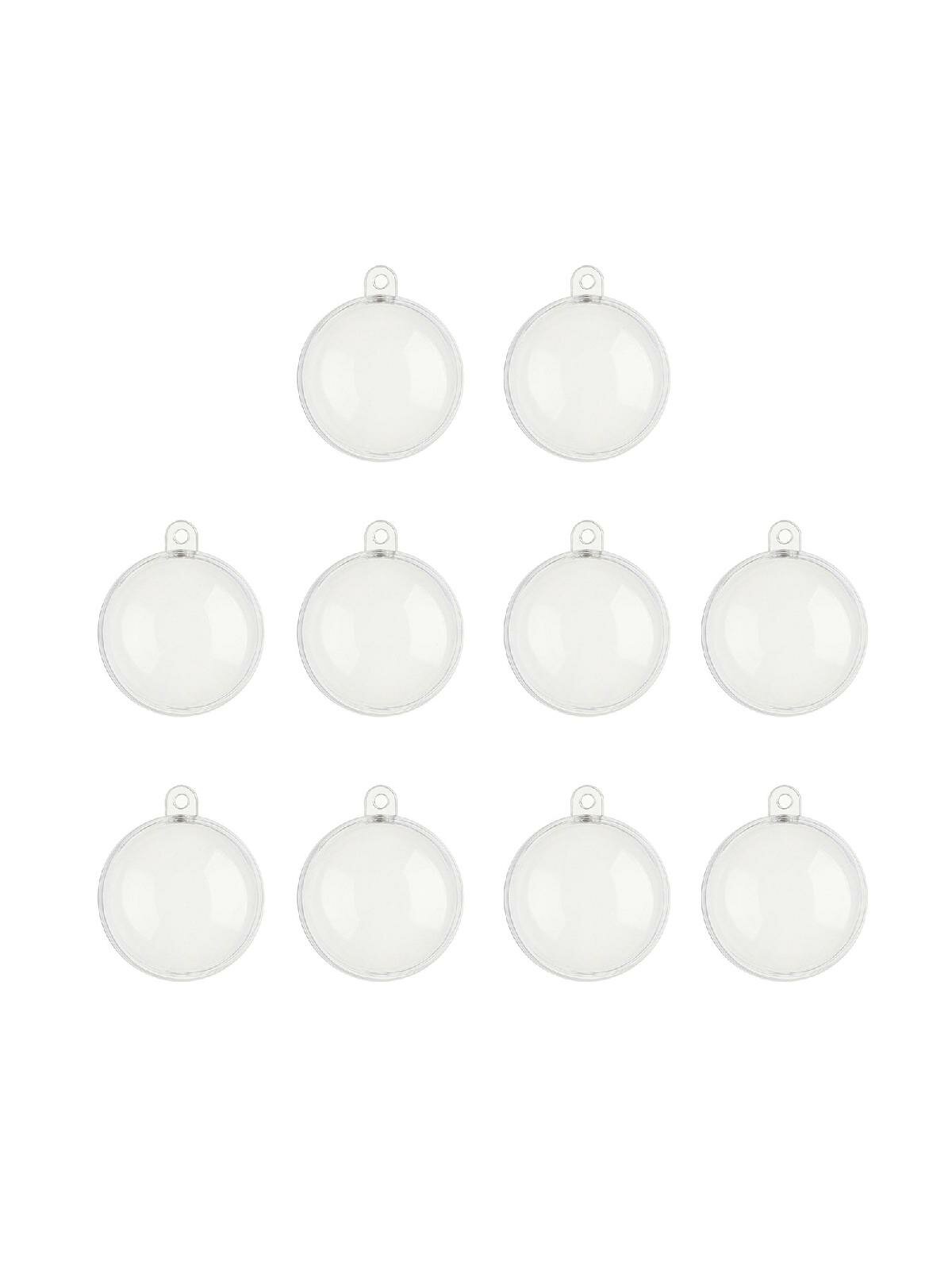 10шт Креативная банка для закусок для показа на вечеринке Прозрачный контейнер для конфет