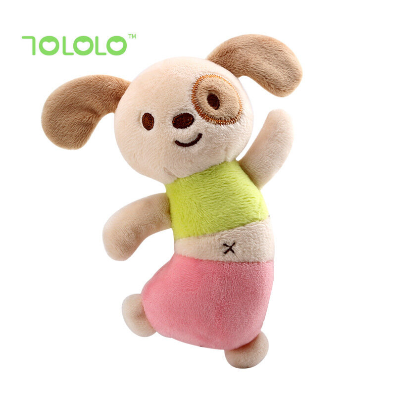 TOLOLO Детская игрушка 0-1 год Ручная палка погремушки плюшевые детские игрушки Упражнение хватка Губка BB Палка (Звук