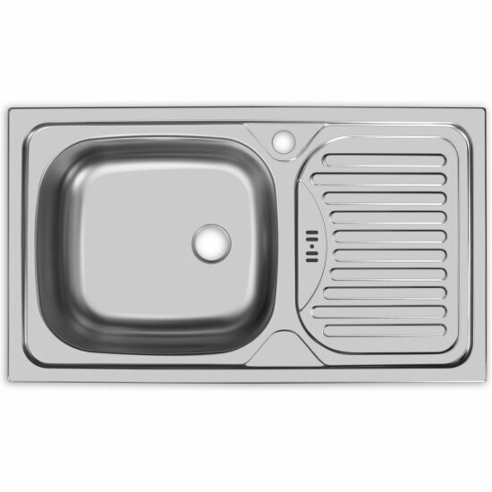 Кухонная мойка Ukinox CLM760.435 -GW6K 2L Классика