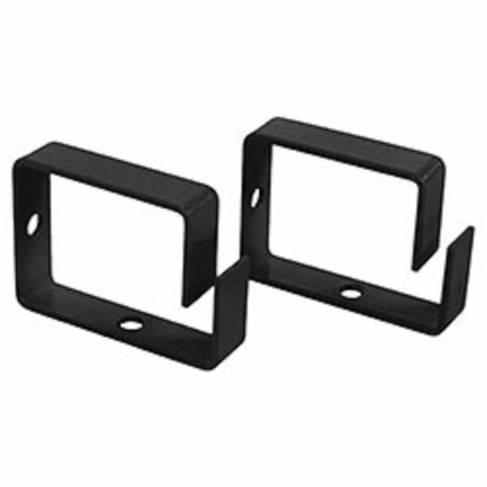 Cabeus аксессуары к монтажным шкафам MCR - 65 - BK Кольцо организационное для укладки кабеля 65х45 мм, металлическое, цвет черный RAL 9004