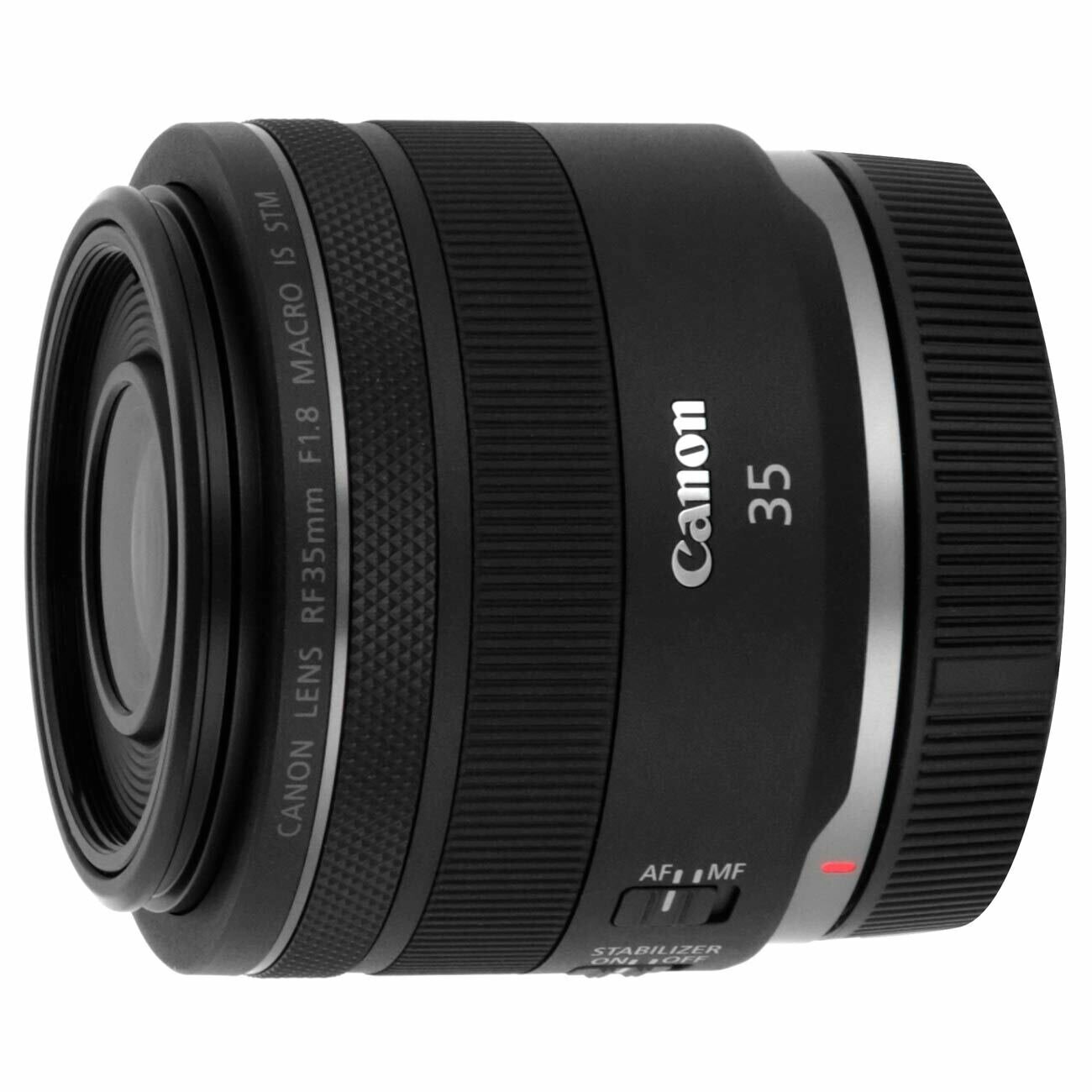 Объектив Canon RF 35mm f/1.8 Macro IS STM, для пейзажей и портретов, черный