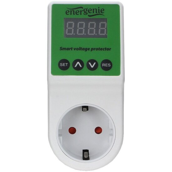 Реле напряжения Energenie EHB8-2 c дисплеем, белый