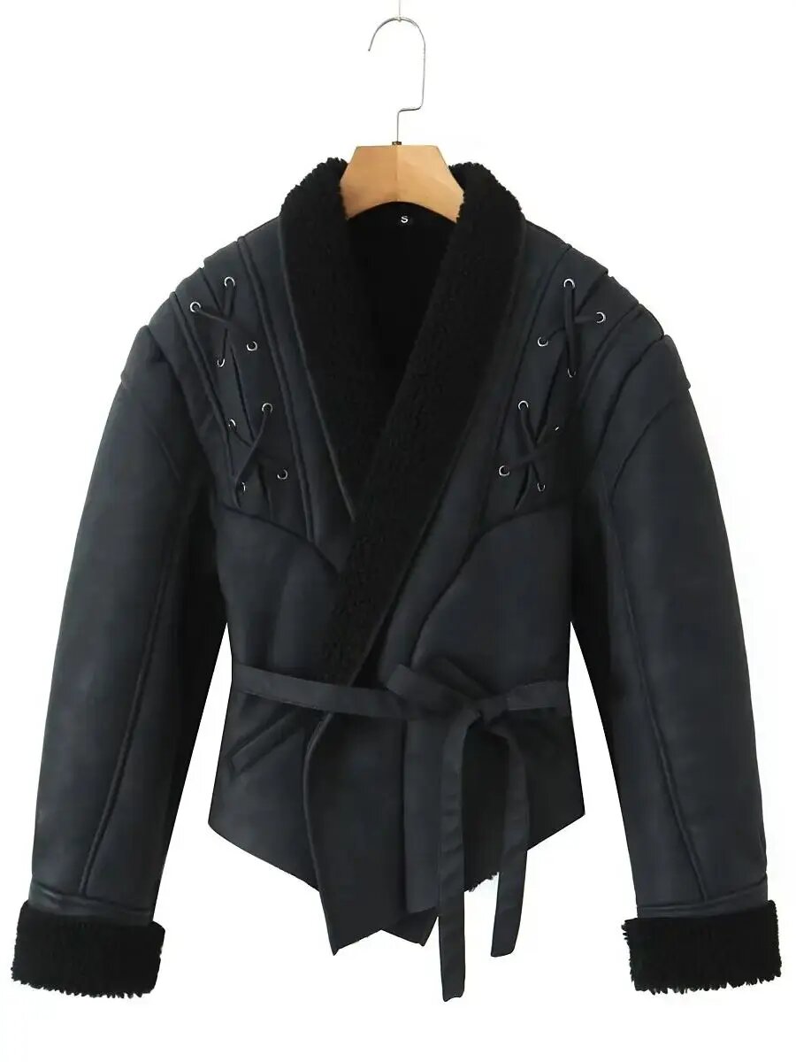 Куртка кожаная