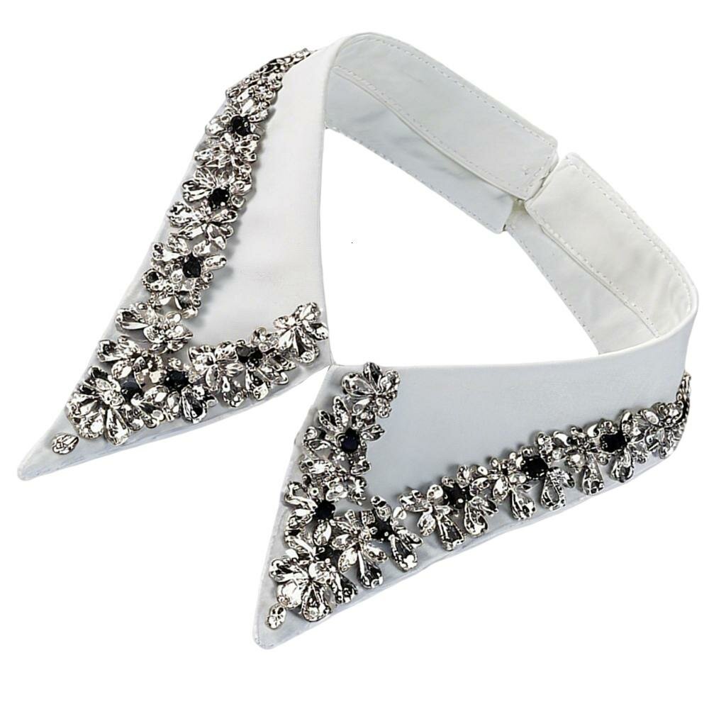 Регулируемые украшения с накладным воротником для блузок и жакетов Дышащий повседневный аксессуар