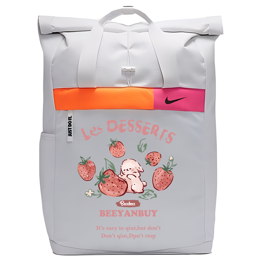 Рюкзак унисекс Nike Polyester Regular, светло-серый