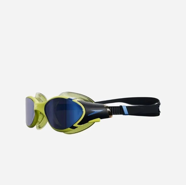 Speedo Biofuse 2.0 Mirror Очки для плавания желтые зеркальные для взрослых — фото 1