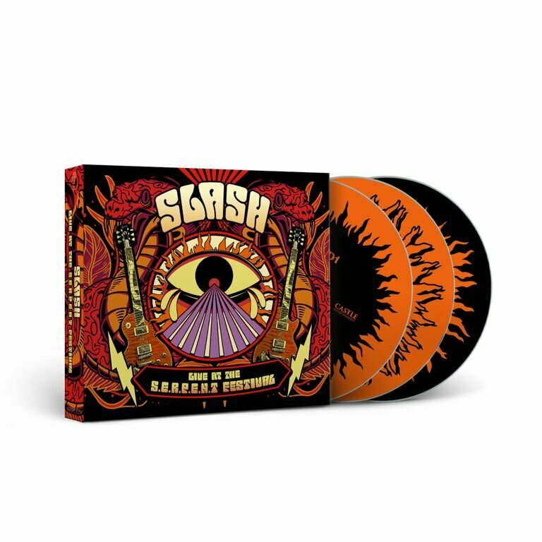 Фирменное издание Slash - Live At The S.E.R.P.E.N.T. Festival 2-CD+Blu-ray