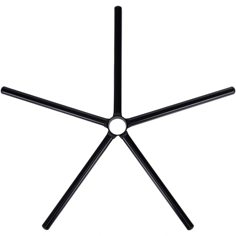 Крестовина для кресла VB_D 650мм металл черный, сборная CROSS/FINGAL