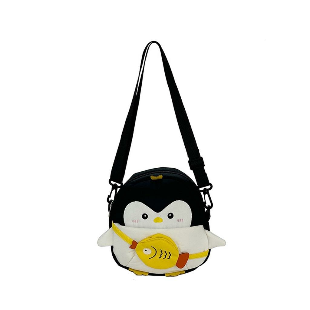 Практичная детская сумка с забавным дизайном для повседневного использования, легкая сумка через плечо