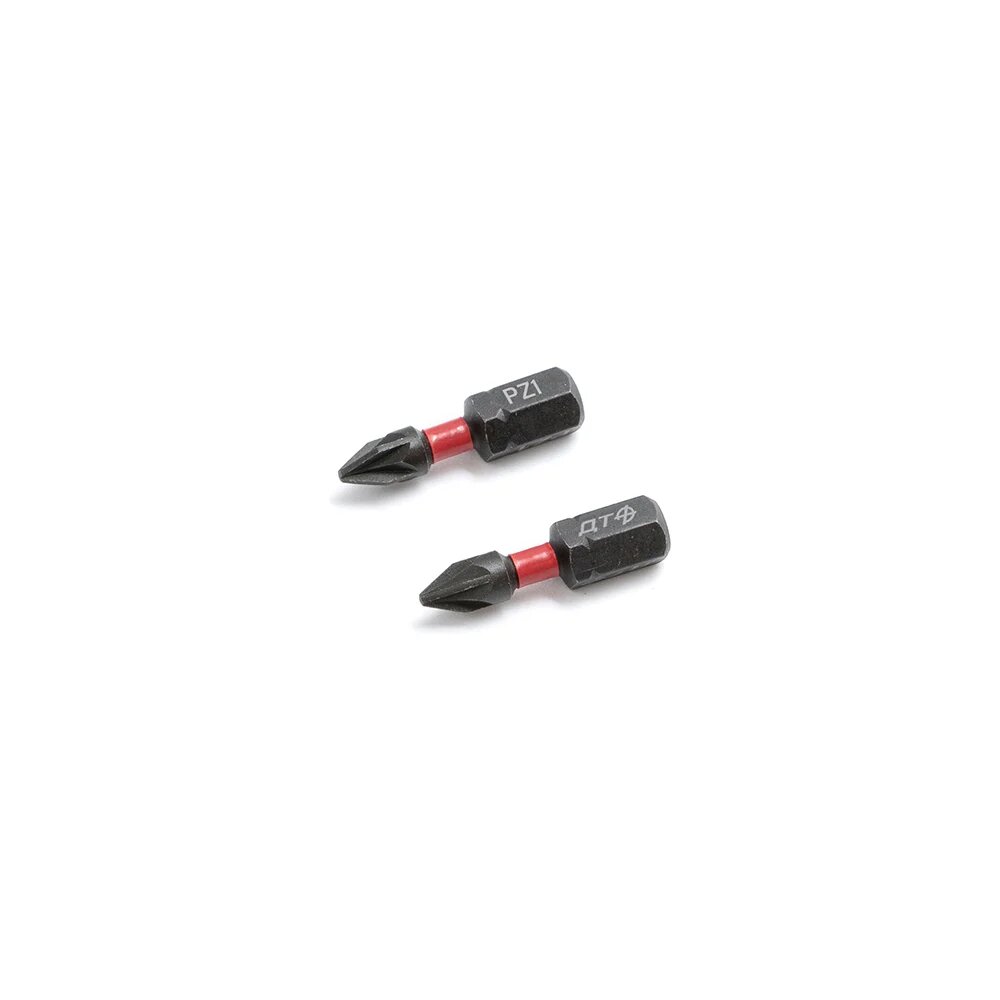Бита ударная Дело Техники 1/4", PZ1 × 25 мм, 2шт. 793602