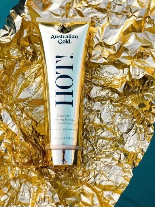 Australian Gold Hot! Maximum Tanning Energy, витаминный лосьон-активатор для загара, 250мл — фото 1
