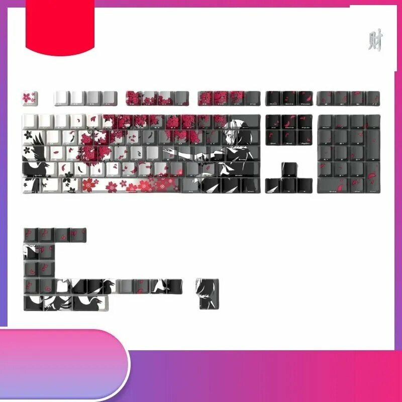 Комплект игровая клавиатура и мышь , серый, белый
