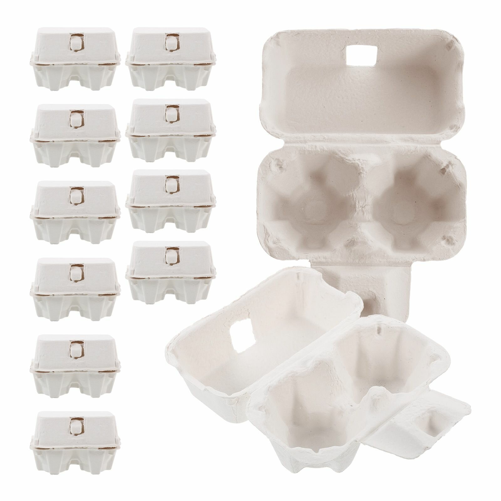 12 Штук Яичных Контейнеров, Предотвращающие Повреждение, Из Бумаги