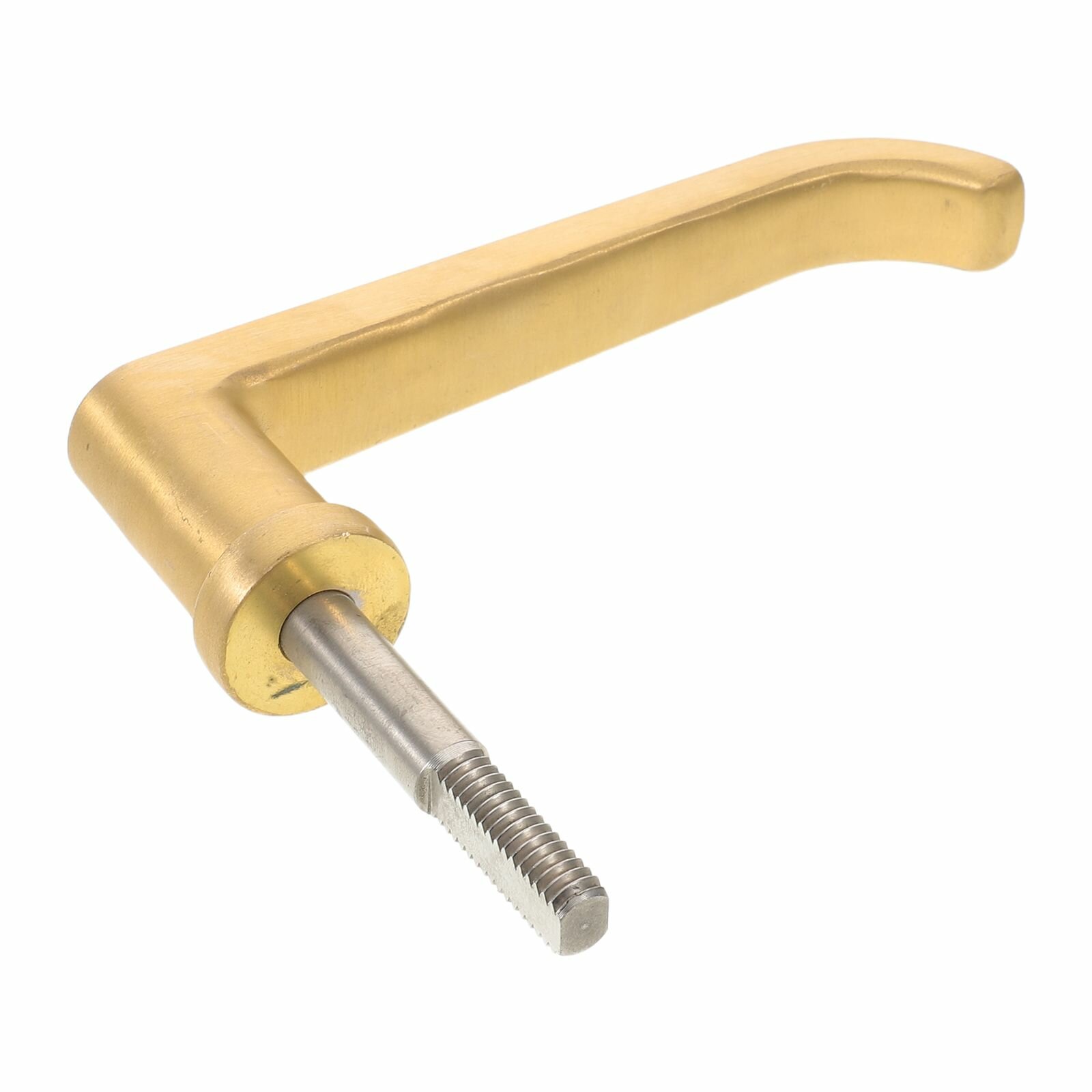 Металлическая ручка дверная универсальная для печи и камина с эргономичным захватом