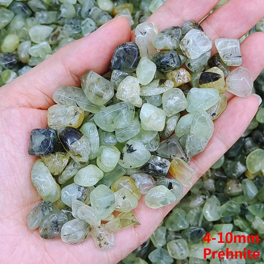 Кристаллы гравия для аквариума и декора 20g, Prehnite