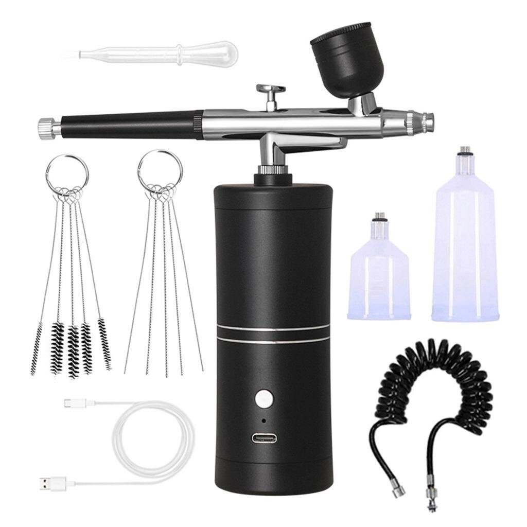 Аэрограф ручной с наконечником 0,3 мм, Черный