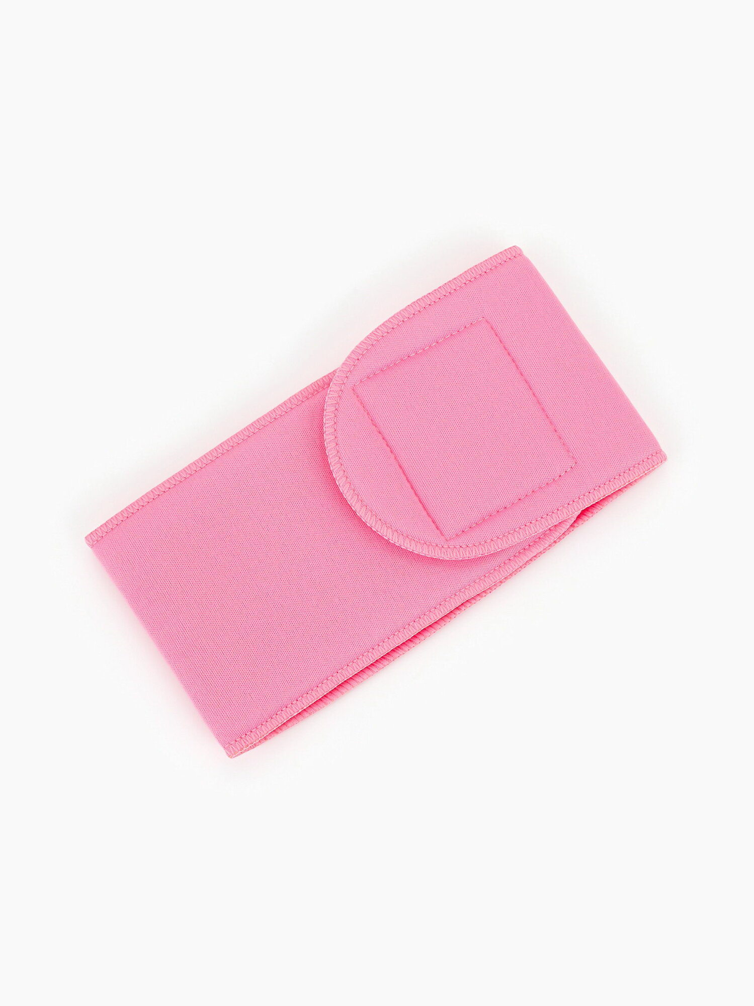 Гелевая SPA-маска для шеи, многоразовая, на липучке, 46x10 см, цвет розовый