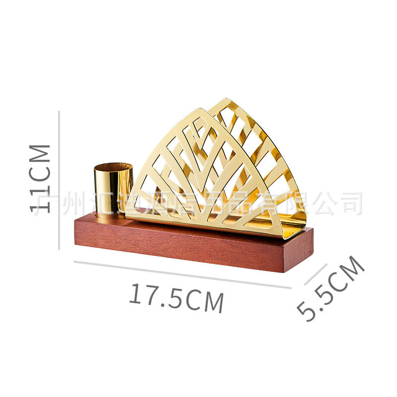 Коробка для салфеток из орехового дерева, настольный держатель для салфеток, коробка для салфеток из нержавеющей стали, стойка для салфеток в ресторане, вертикальная коробка для хранения салфеток