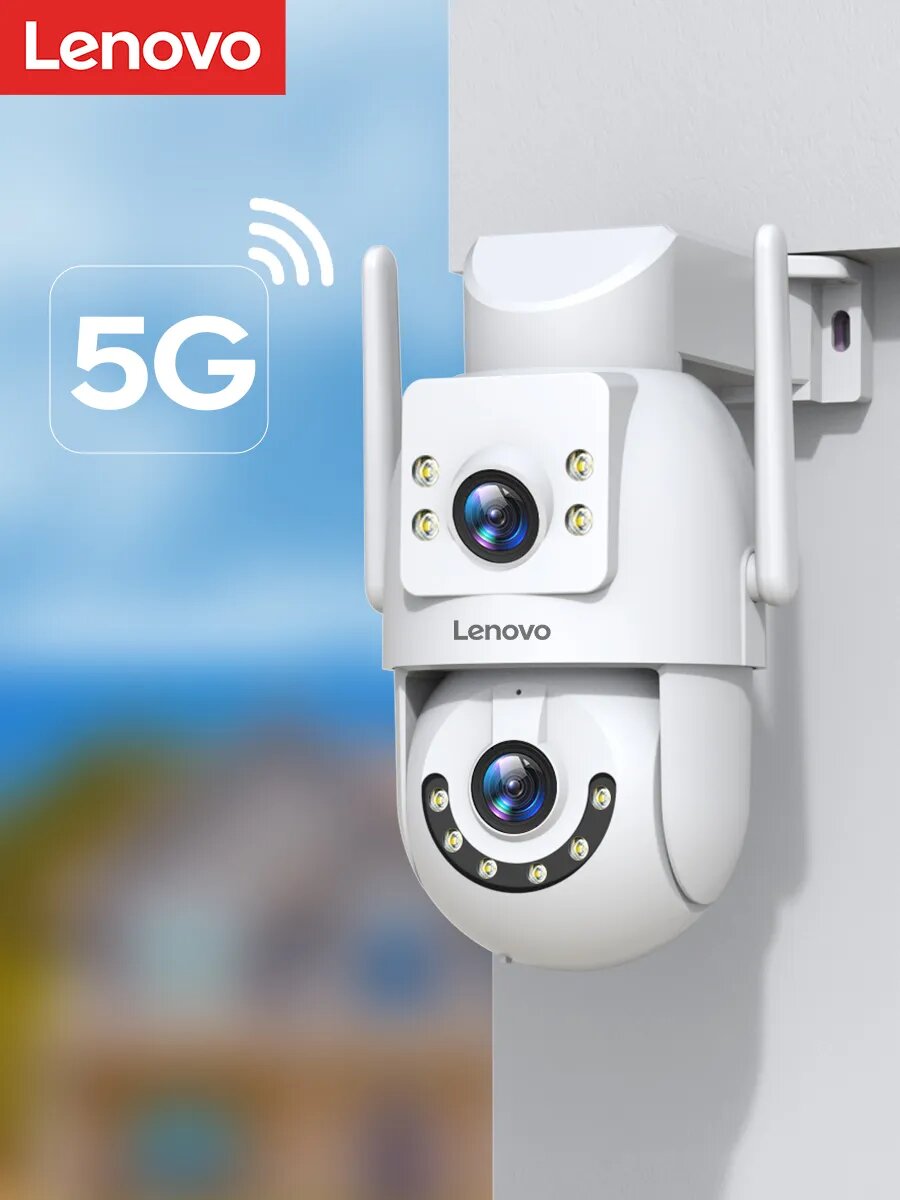Камера Видеонаблюдения Lenovo уличная 5G Wi-Fi