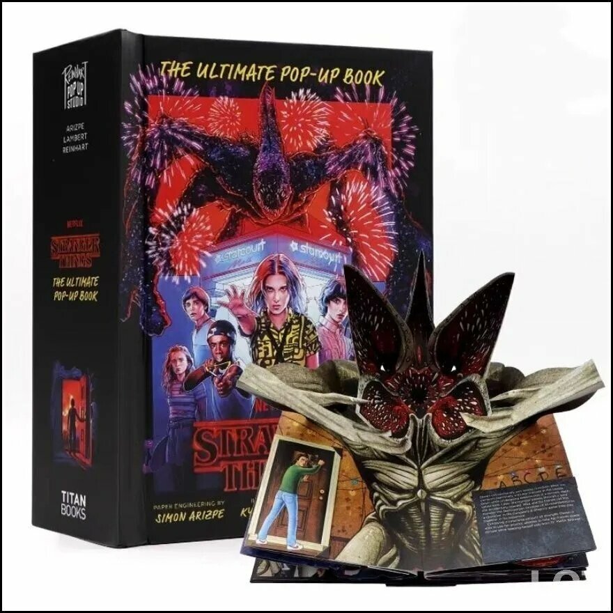 Stranger Things the Ultimate Pop - Up Book , Английская версия