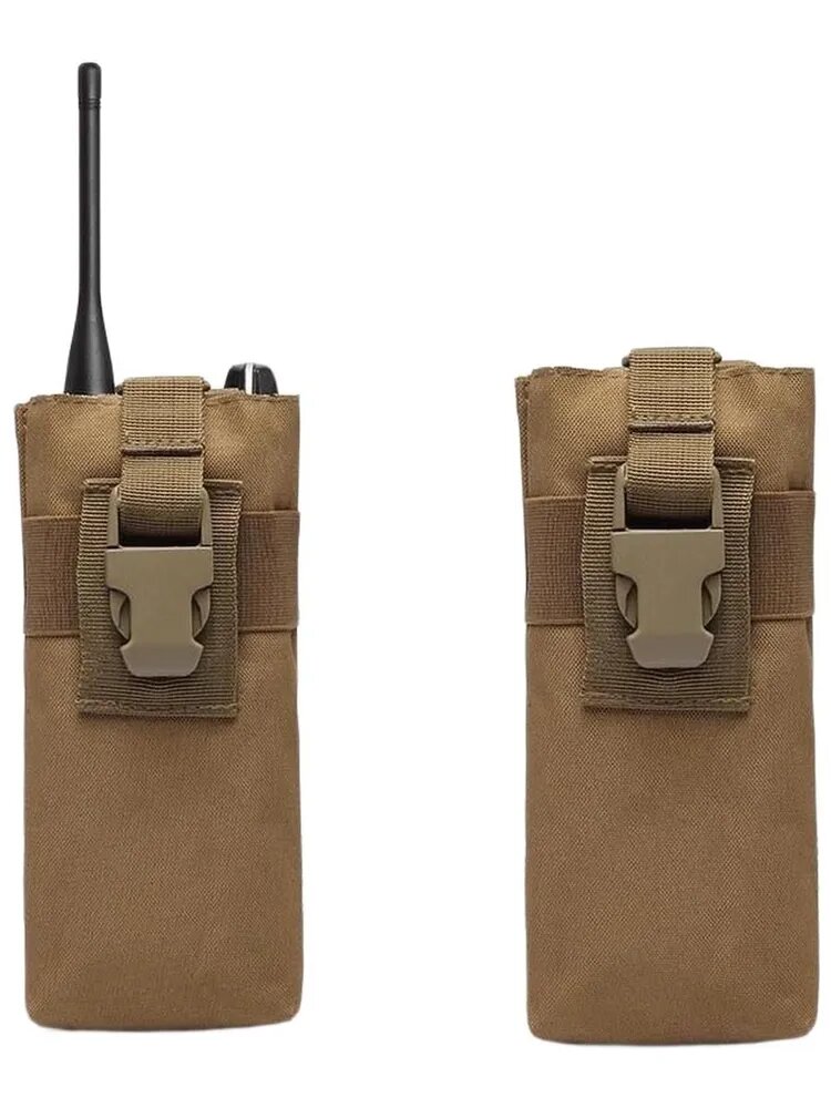 Сумка чехол для рации на Тактическая сумка чехол для рации Baofeng Retevis Kenwood и других, универсальный подсумок для радиостанции, Multicam (мультикам)