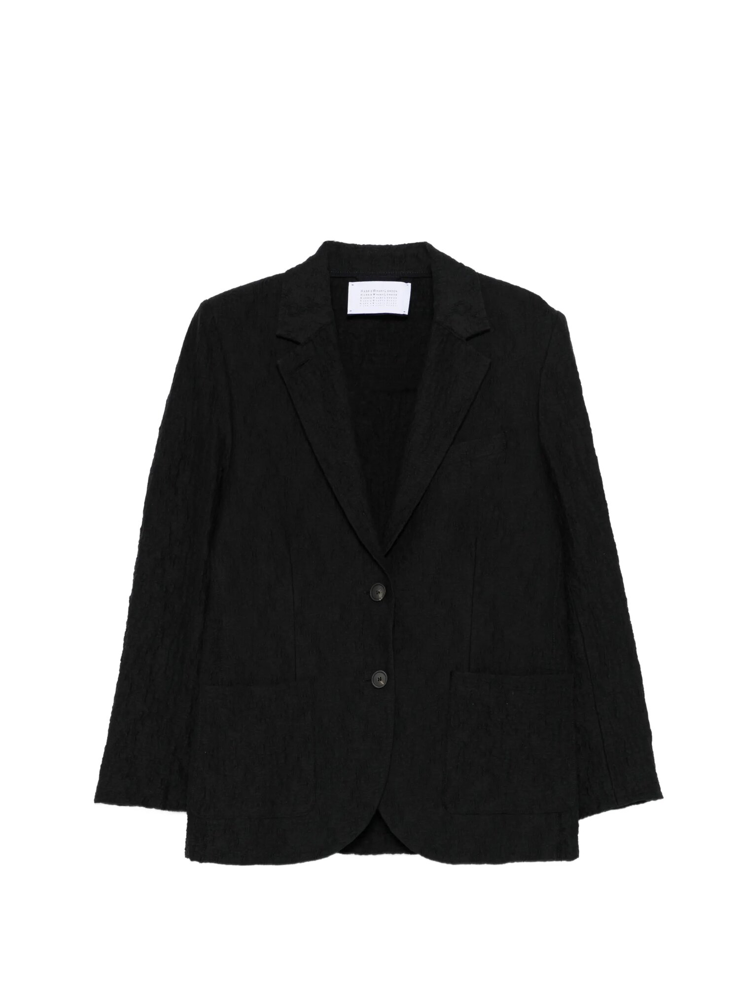 Куртка Textured single-breasted jacket