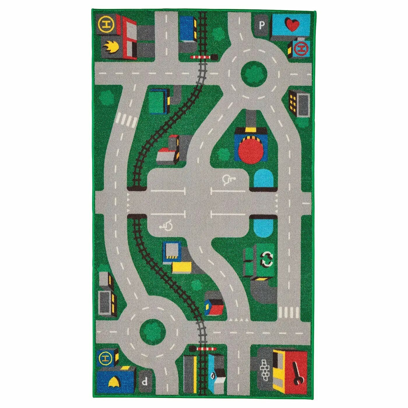 Коврик LILLABO, зеленый, 75x133 см