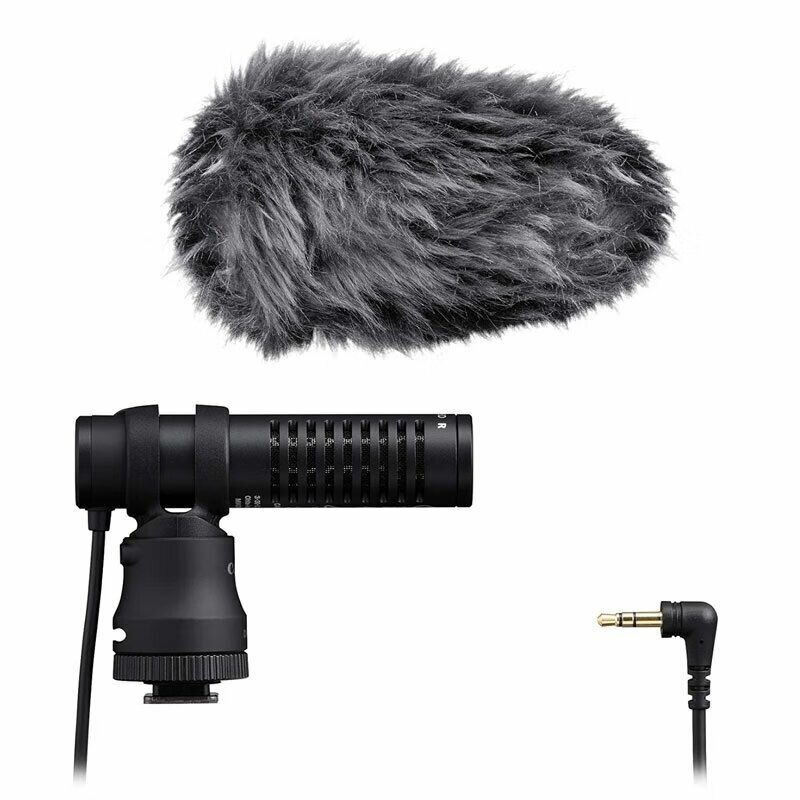Микрофон для камеры Canon DM-E100 R10 R7 R5 R6 G7 X3 оригинальный внешний микрофон