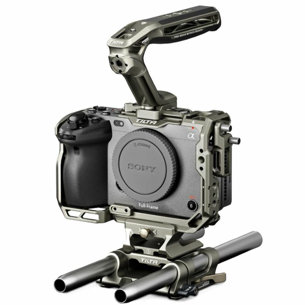 Клетка Tilta V2 Basic Kit для Sony FX3/FX30 Серая, широкая совместимость с аксессуарами