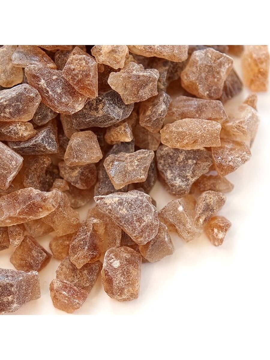 Сахар тростниковый леденцовый кристаллический коричневый 1кг