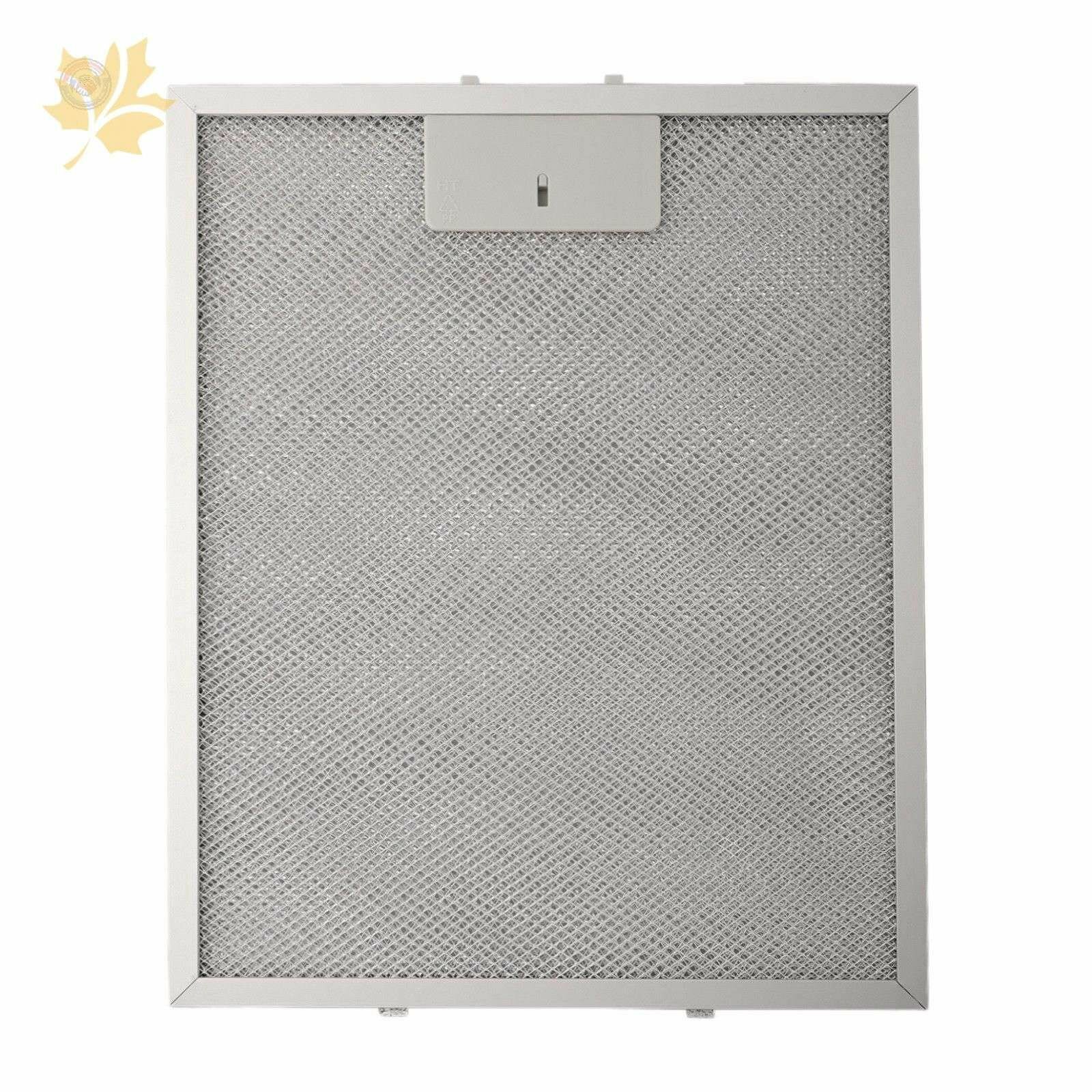 Сменный алюминиевый фильтр для кухонной вытяжки 340x270 мм, 5-слойная металлическая сетка против жира, простая установка, серебристый