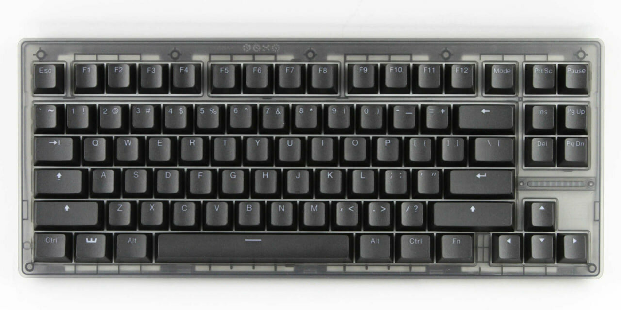 Игровая клавиатура WOOTING 80HE Ghost / без гравировки на русском языке