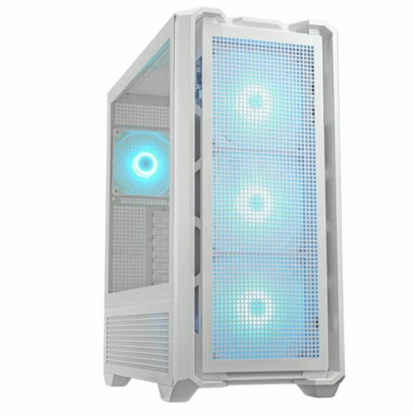 Компьютерный корпус Cougar MX600 RGB White (3857C90.0018) белый - Full Tower, E-ATX, Micro-ATX, Mini-ITX, USB 3.2 Gen 1 Type-A, USB 3.2 Gen 2 Type-C