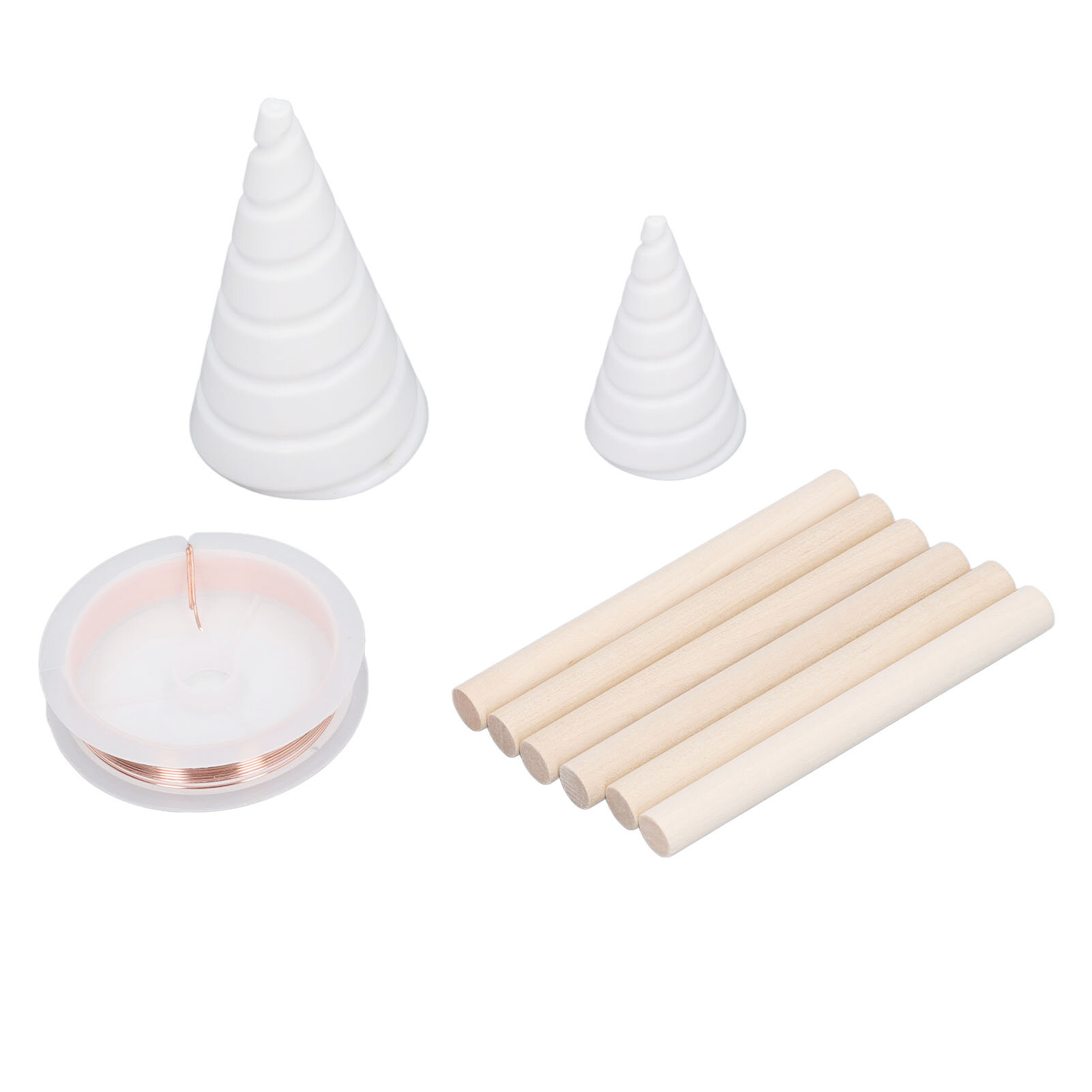 9pcs Электрокультура садовая медная комплект для проволочной антенны