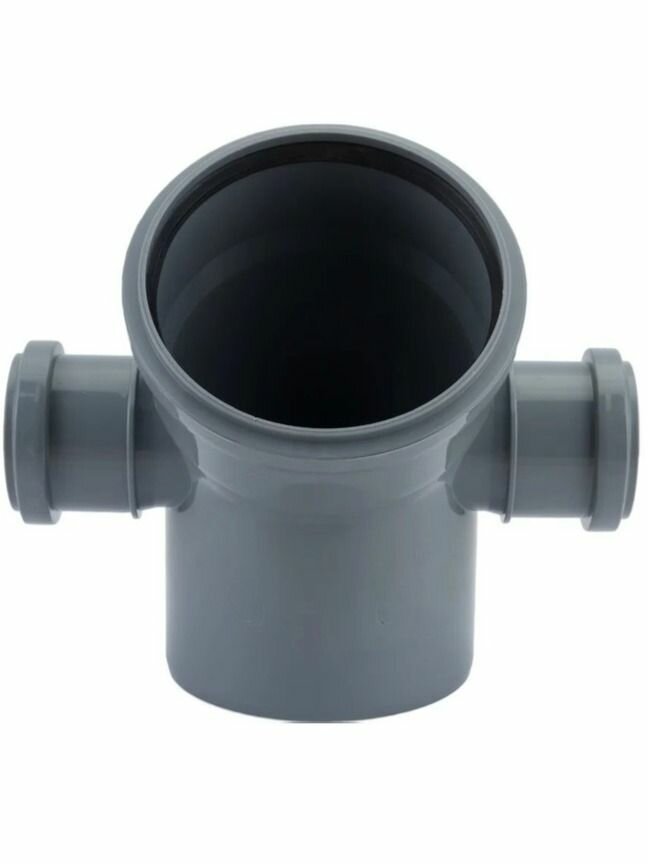 Отвод Политэк 110/45 c 2- мя выходами на 50 (левый+правый)