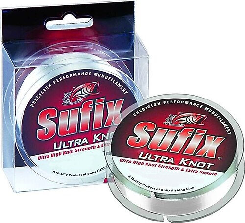 Леска Sufix Ultra Knot прозрачная 100 м. 0,45 мм 15,3 кг
